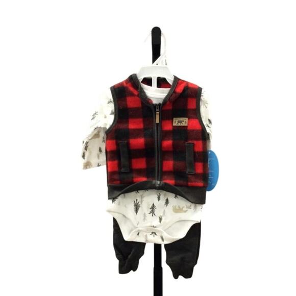 Baby by Bon Bebe | Matching Sets | Nwt Bon Bebe Boys Red Buffalo Plaid ...
